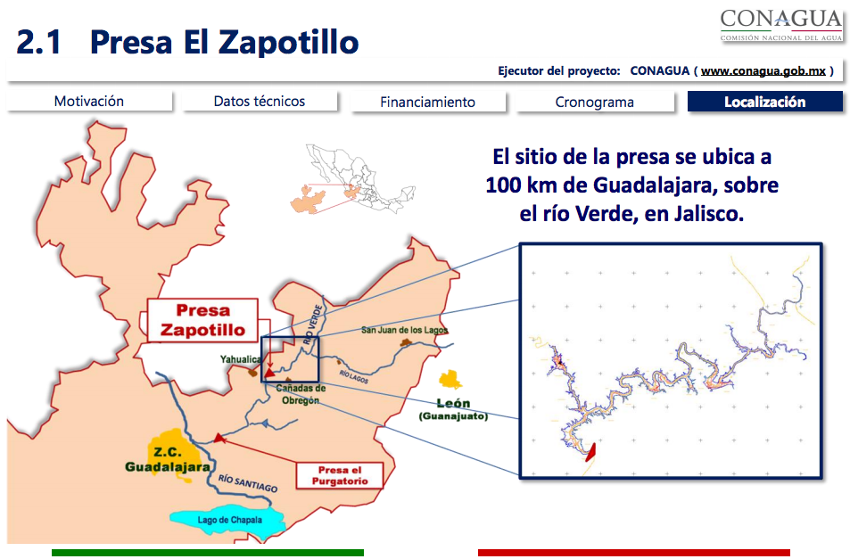 » Presa y Acueducto del Zapotillo (Jalisco)